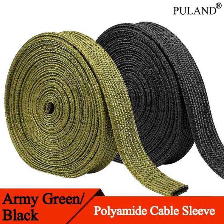 Tight High Density Polyamide Braided Cable Sleeve 2.5 4 6 8 10 12 14 16 ...