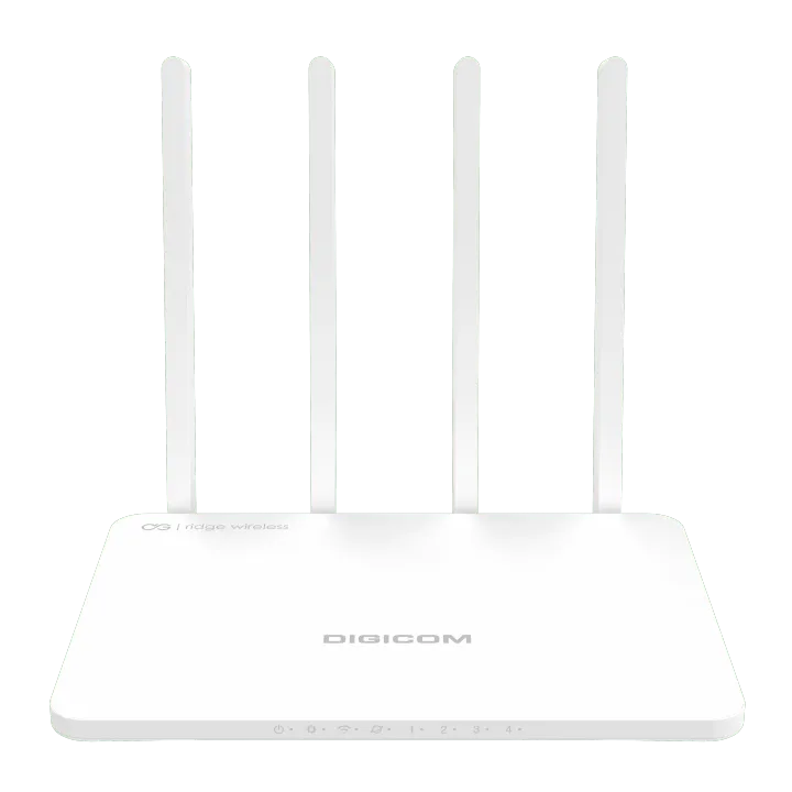 DIGICOM DG-J14 300Mbps DSL Wireless-N Router - White | Daraz.com.np