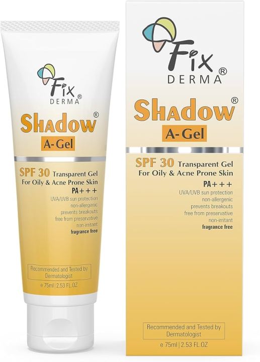 SHADOW A-Gel, Spf30 Transparent Gel, 75Ml/2.53 Fl Oz | Daraz.com.np