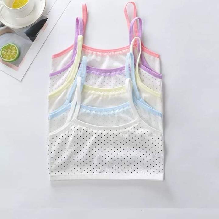 Combo Of 3 Set Girls (8-13 Years) Camisole Bra Kids Inner Wear Under ...