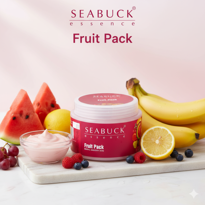 SEABUCK Fruit Face Pack | Enriched With Vitamins & Nutrients | Helps ...