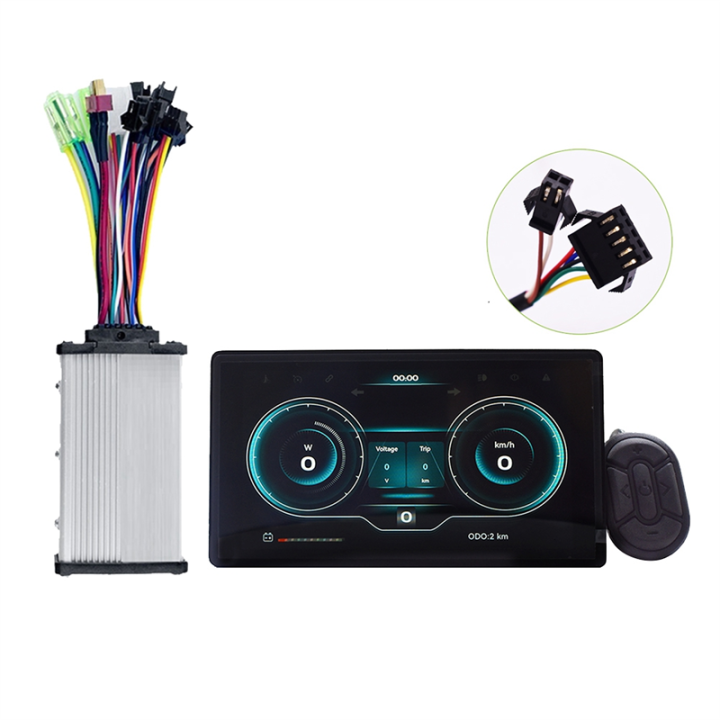 H8 Electric Bicycle LCD Display+Controller Screen Projection Navigation ...