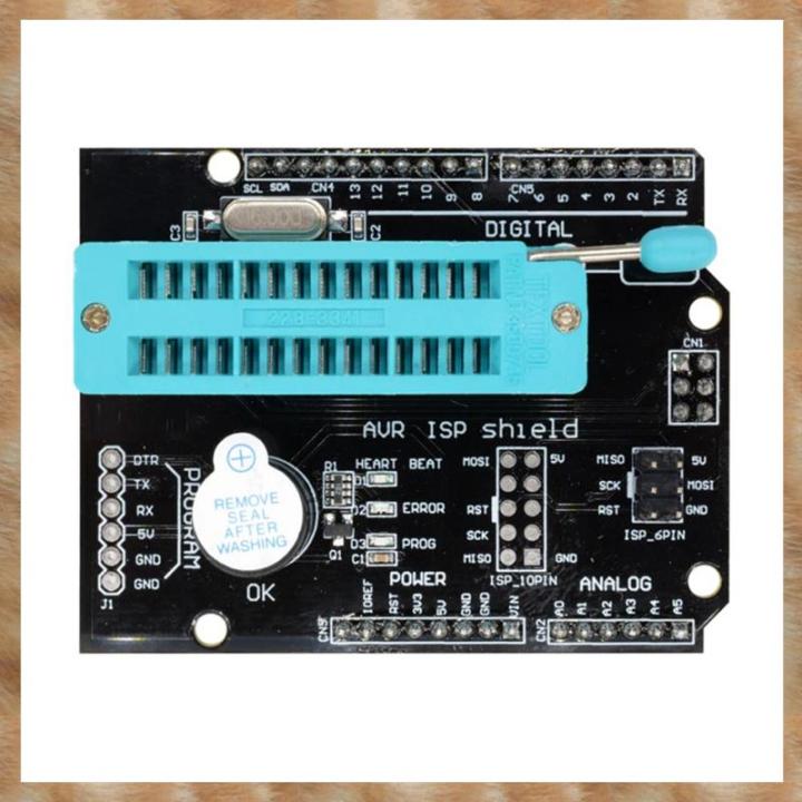 Programmer Expansion Board Shield Burning Bootloader for Atmega328P ...