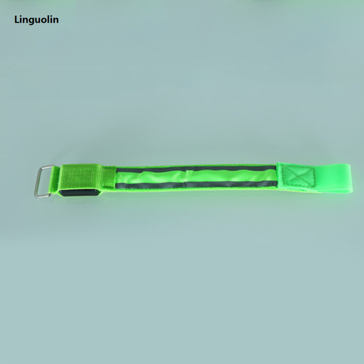 Linguolin 【YIYANGMAOYI111】LED Reflective Light Arm Armband Strap ty for ...