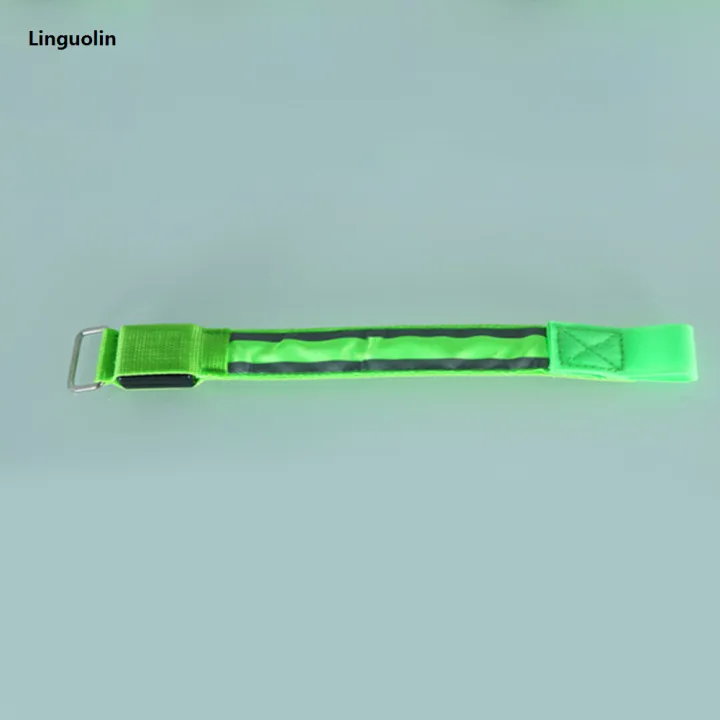 Linguolin 【YIYANGMAOYI111】LED Reflective Light Arm Armband Strap ty for ...