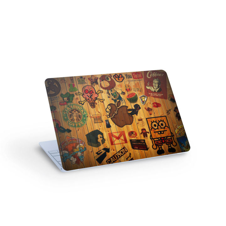 Laptop Back Sticker For Up to 15.6inch Laptop (Sticker Bomb) | Daraz.com.np