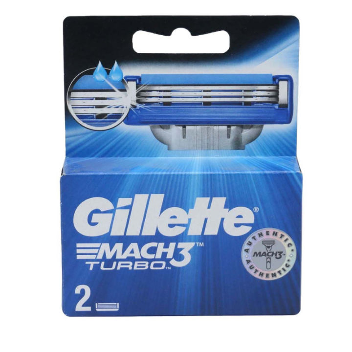 Gillette Mach3 Turbo 2 Blades | Daraz.com.np