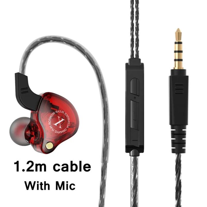【DM bag factory Store】Sport Wired Headphones Running Earphone Earphones ...
