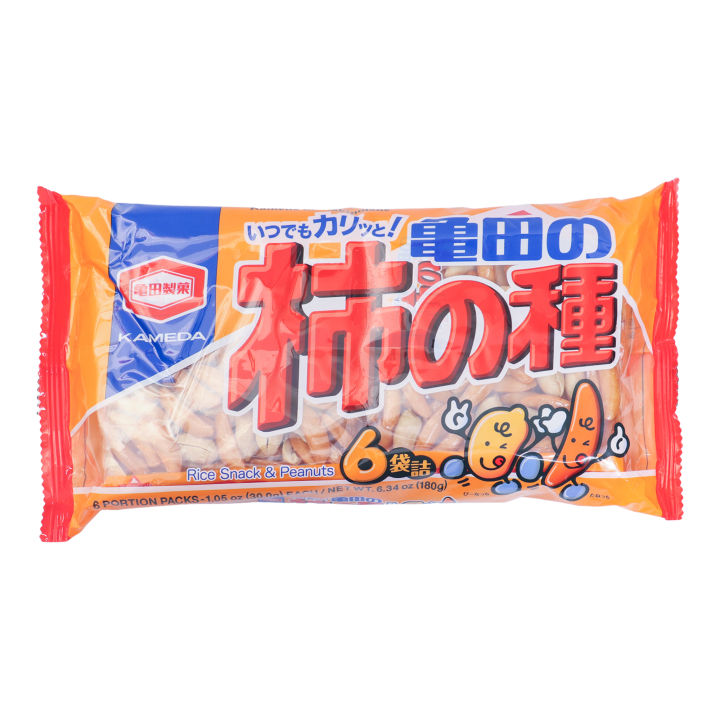 Kameda Kakinotane Snack Rice Crackers With Peanuts 180g | Daraz.com.np