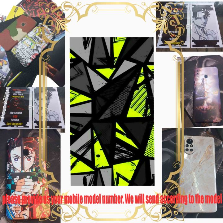 Mobile Sticker/Mobile Skins And Wraps For All Model Colour Effect ...
