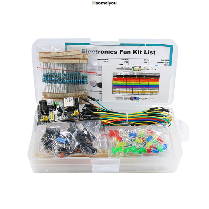 HaomeiyouDIY Project Starter Kit For Arduino UNO R3 DIY Electronic ...