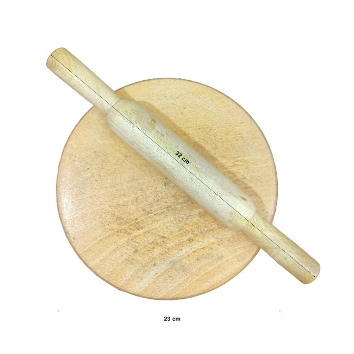 Wooden Chakla Belan Belana Set Roti belana Traditional Roti Maker ...