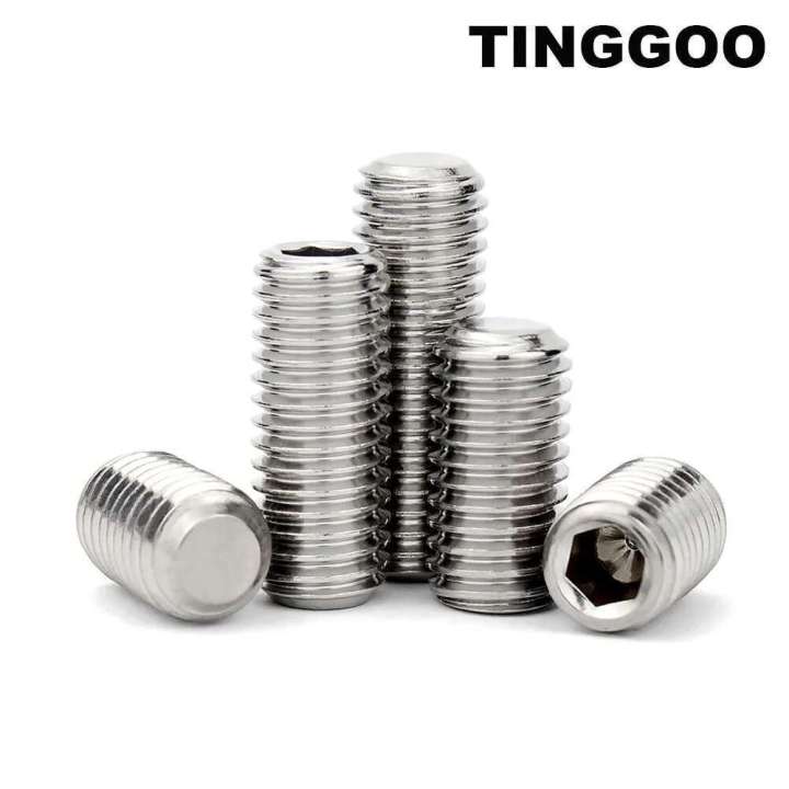 1/50X M1.6 M2 M2.5 M3 M4 M5 M6 M8 M10 M12 M14 M16 DIN913 Stainless ...