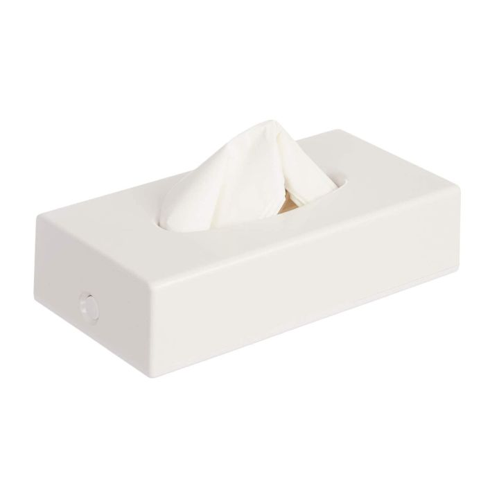 ABS Plastic Table Top Facial Tissue Paper Dispenser Box With Lock ...