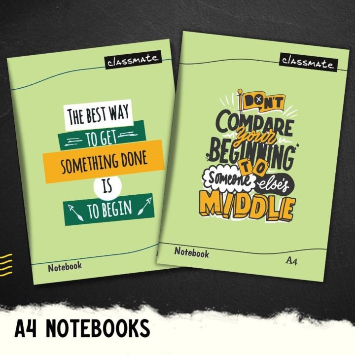 12-Piece Set: A4 Classmate Note Copies (No- 1500) - Perfect for School ...