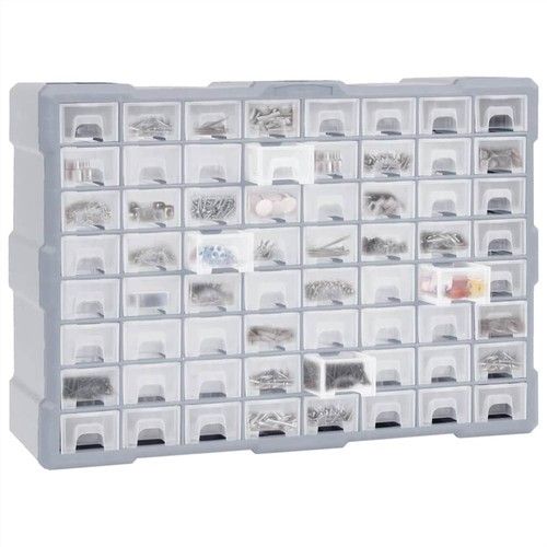 Multi-drawer Organiser with 64 Drawers 52x16x37.5 cm | Daraz.com.np