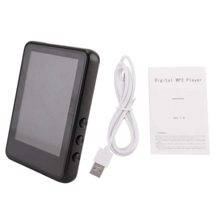 2.4 Inch Touch Screen MP3 Player Metal Hifi Bluetooth Lossless Audio ...