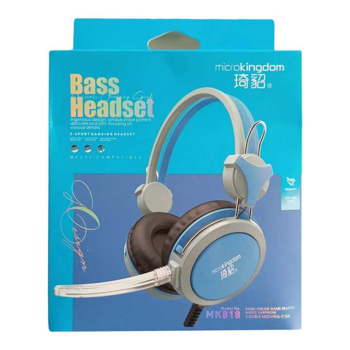MK-818 MicroKingdom Bass Headset | Daraz.com.np