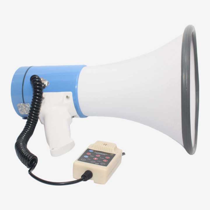Handheld Lithium Battery Megaphone Handy Mic Megaphone 66U with Record ...