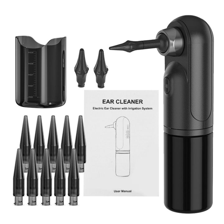 Portable Electric Ear Scrubber Ear Wax Cleaner Ear Cleaning Kit for ...