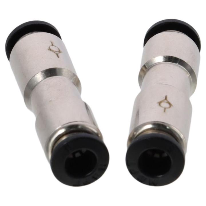 2pcs Metalwork Nickel Plated Brass Check Valve 1 Way Union Fitting One ...