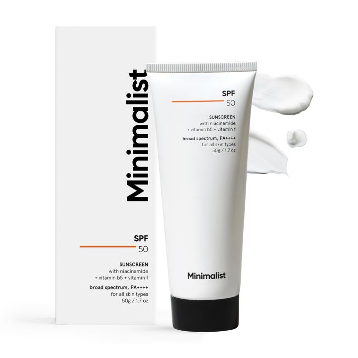Minimalist Sunscreen SPF 50 PA++++ | Clinically Tested in US (In-Vivo ...
