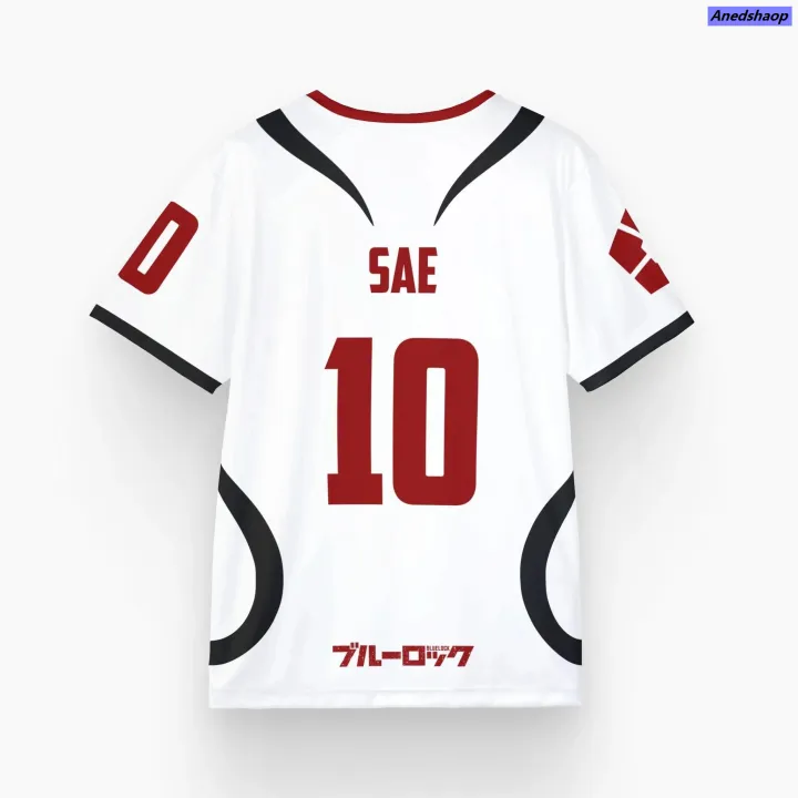 Anedshaop Anime Blue Lock Sae Itoshi 3d Printed Plus-size Men's T-shirt ...