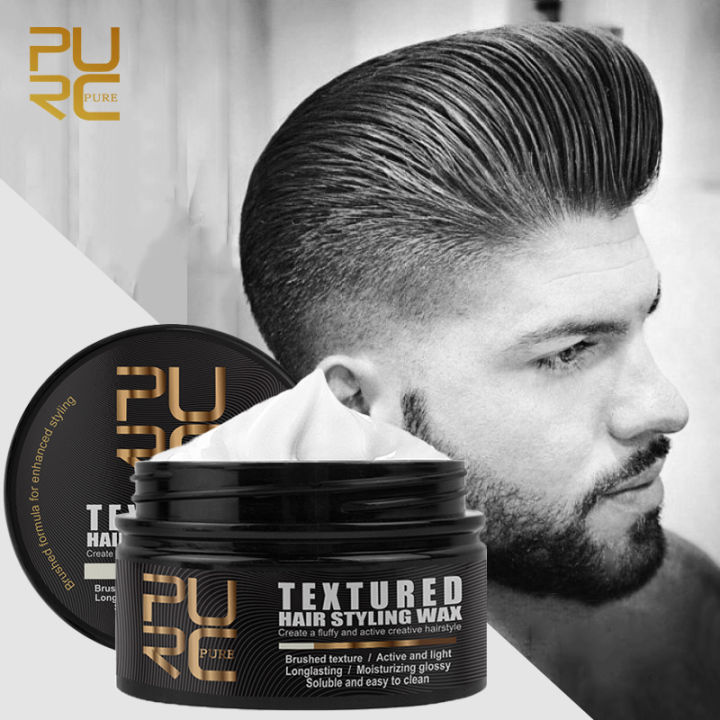 PURC Brushed Hair Wax DIY Styling Treatment Men's Hair Edge Control ...