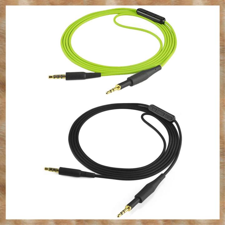 Kqueebee 2PCS Replacement Cable Audio Cord with Mic Volume Control for ...