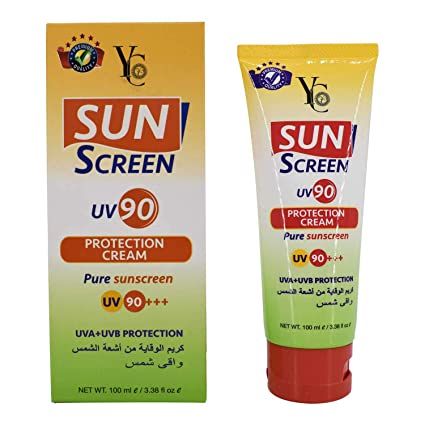 YC sun screen UV 90 protection cream UVA + UVA protection | Daraz.com.np