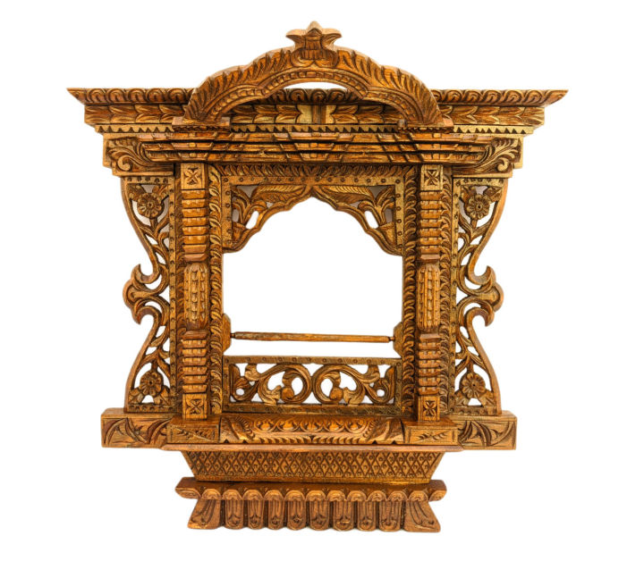 Tolan Wooden Hand Carved Kumari Photo Frame 16 inch by 14 inch | Daraz ...
