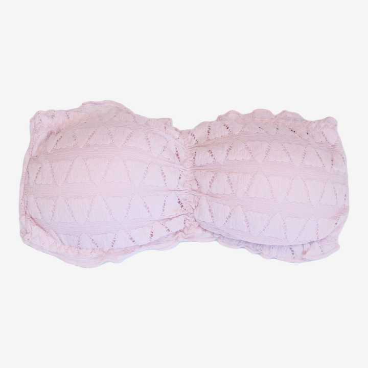 Net Design Lavender Color Tube Bra For women | Daraz.com.np
