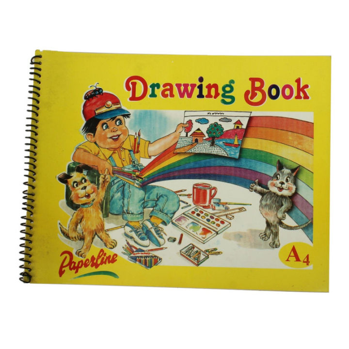 Pack of 12 Paperline A4 Drawing Book | Daraz.com.np