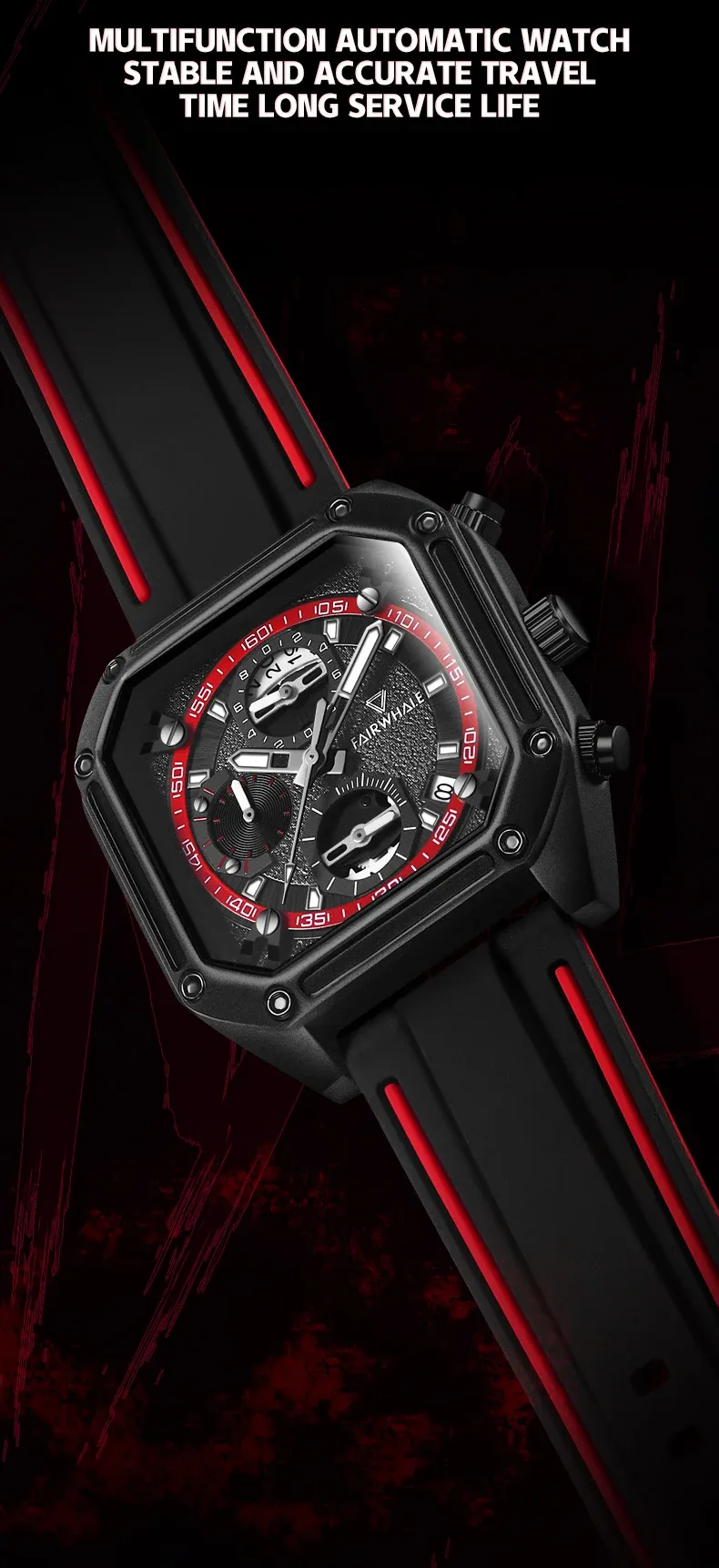 Mark Fairwhale Sports Quartz Wrist Watch Men Fw-5541 | Jeevee