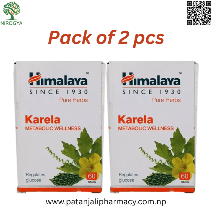 Himalaya Karela Metabolic Wellness Tablet 60N Pack of 2 pcs | Daraz.com.np