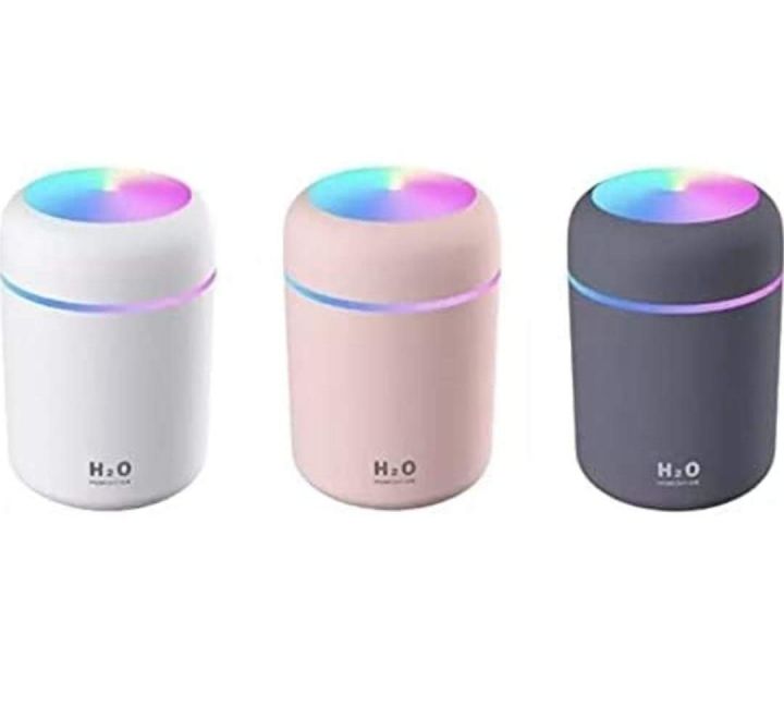 Portable Colorful Mini Humidifier- Essential Oil Diffuser H2O ...