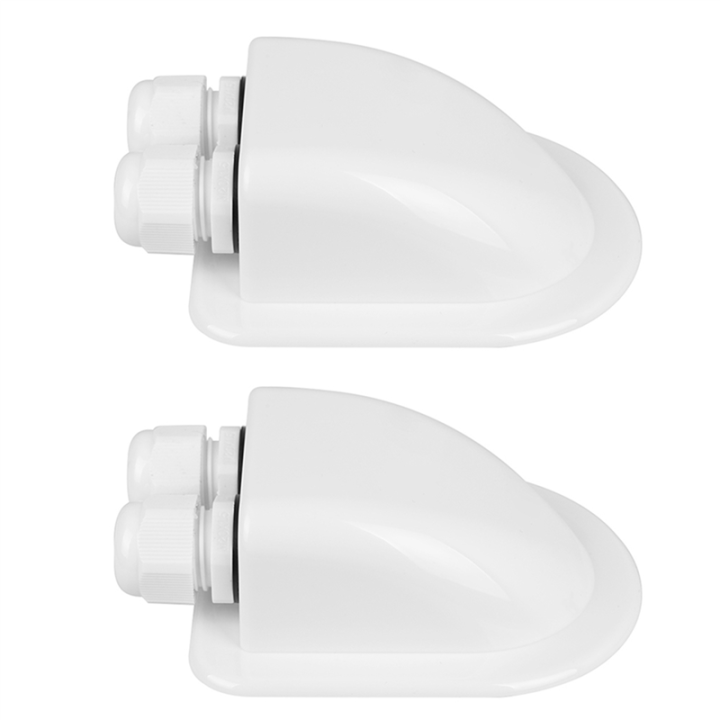 ZOROOM 2X Roof Wire Entry Gland Box Solar Panel Cable Motorhome Caravan ...