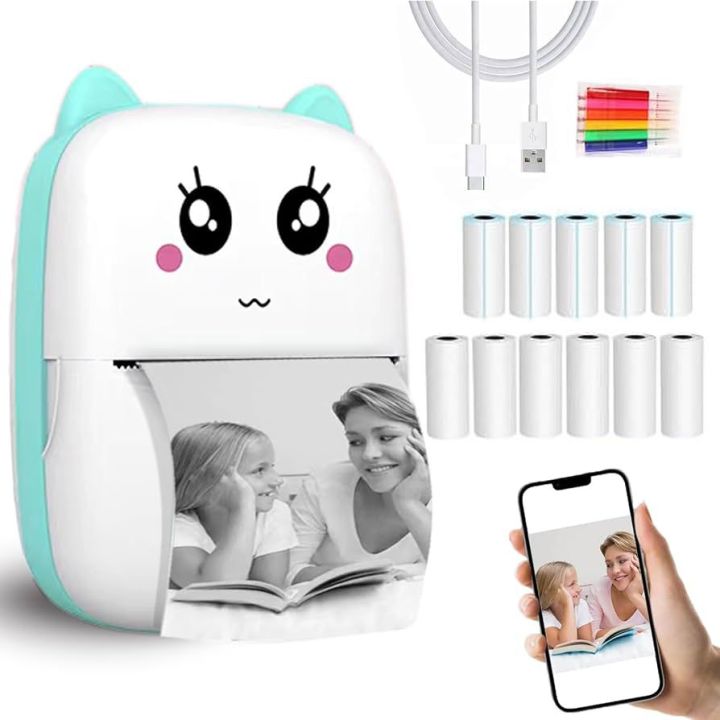 Wireless Mini Printer With Android Or IOS App For Pictures | Daraz.com.np