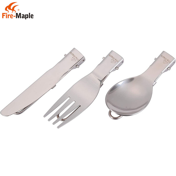 Fire Maple Stainless Steel Folding Cutlery Set | Daraz.com.np