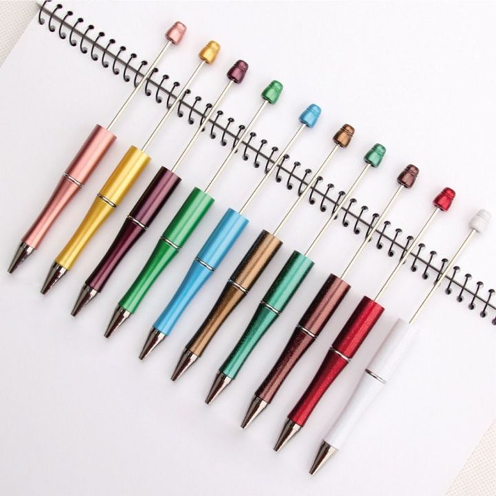 Writing DIY Beaded Ballpoint Pen Creative Signing Quick Dry DIY ...