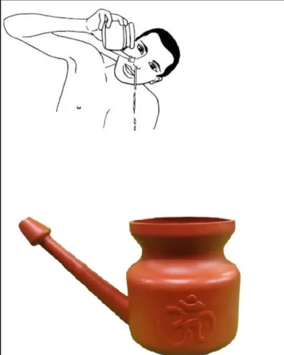 Neti Pot-500Ml Pot(Jal Neti helps in relieving sinusitis, ailments of ...