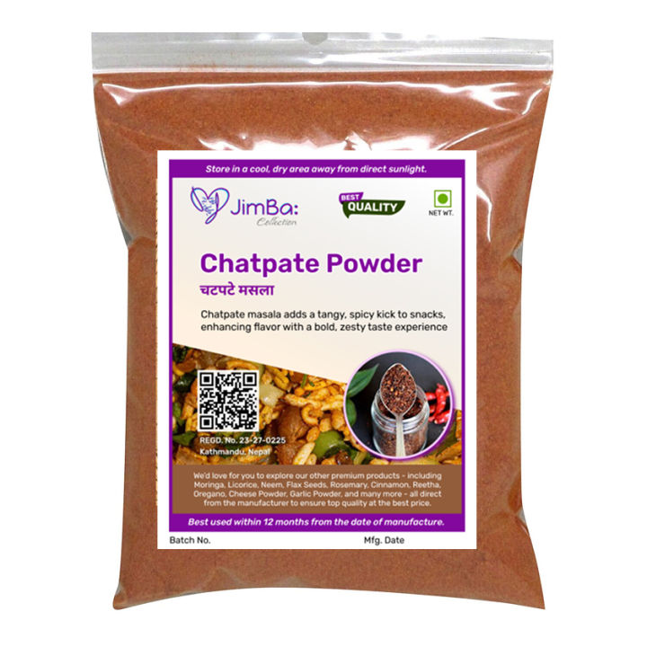 Chatpate Masala Powder (Savor Delicious Street-Style Chatpate) - 100gm ...