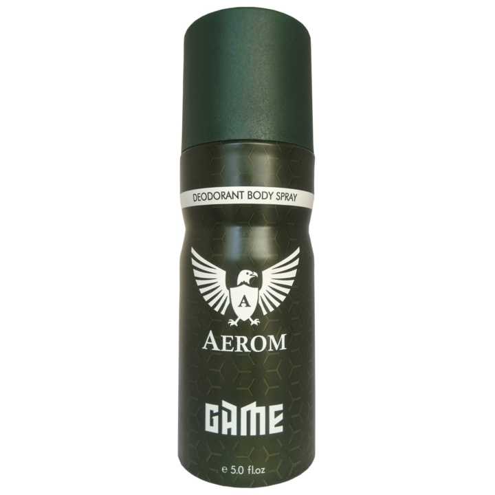 Aerom Game Deodorant Body Spray For Men, 150 Ml | Daraz.com.np