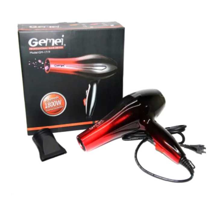 Gemei Gm-1719 Hair Dryer - 1800W | Daraz.com.np