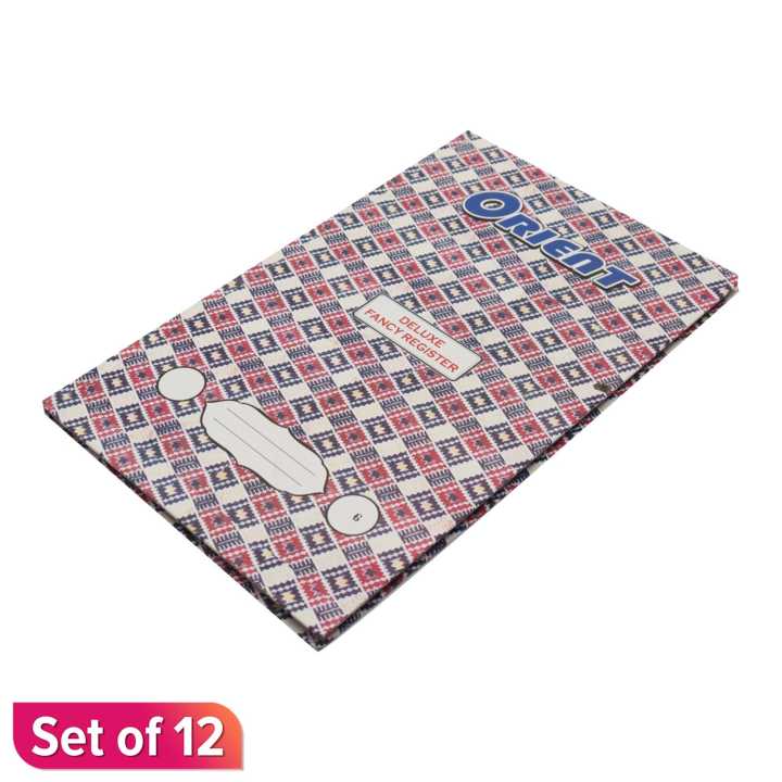 Orient Notebook Register, No. 6, Set Of 12 | Daraz.com.np