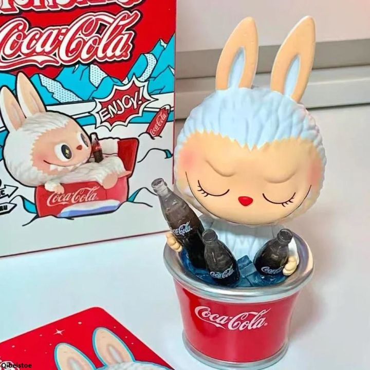 QibeistoeHot Selling Labubu the monsters labubu doll coca cola series ...