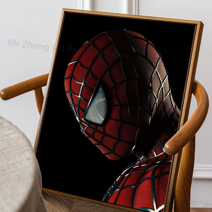S-spider man Poster Self-adhesive Art Waterproof Paper Sticker Coffee ...