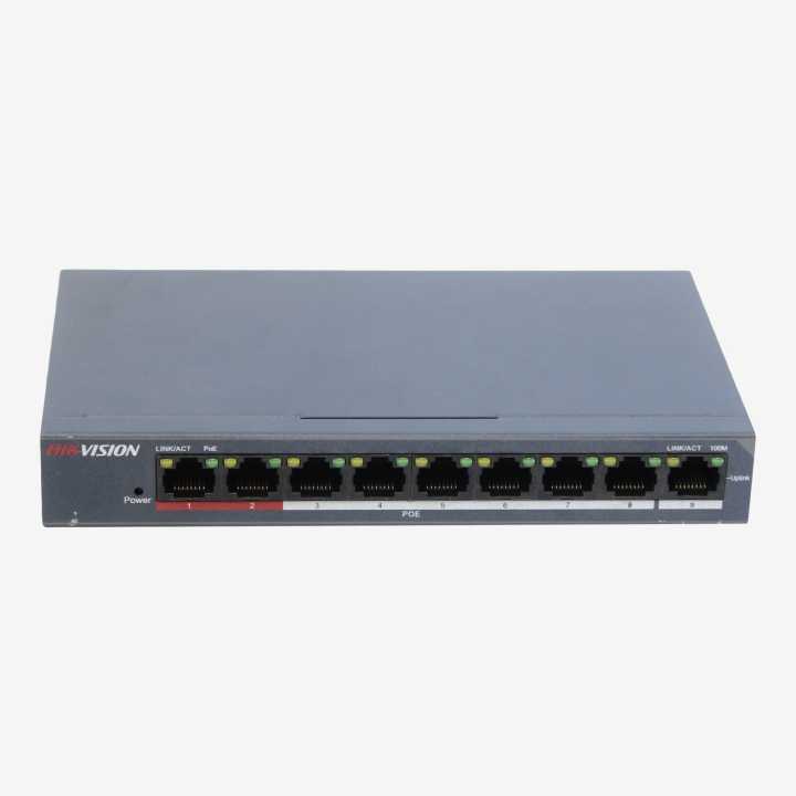 Hik Vision blue POE Switch DS-3E0109P-E/M(B) | Daraz.com.np