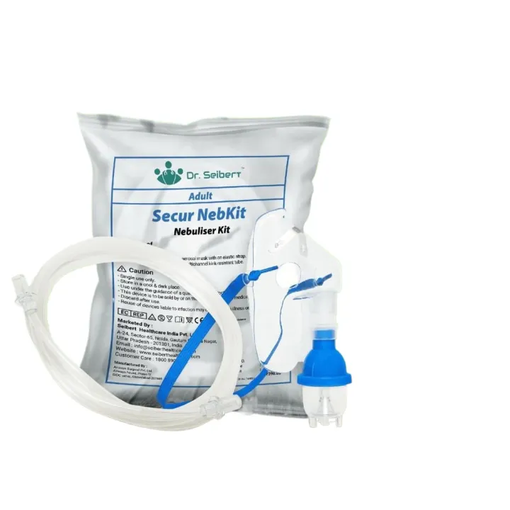 Dr. Seibert Branded Secur Adult Nebulizer kit/Neb kit/Nebuliser kit for ...