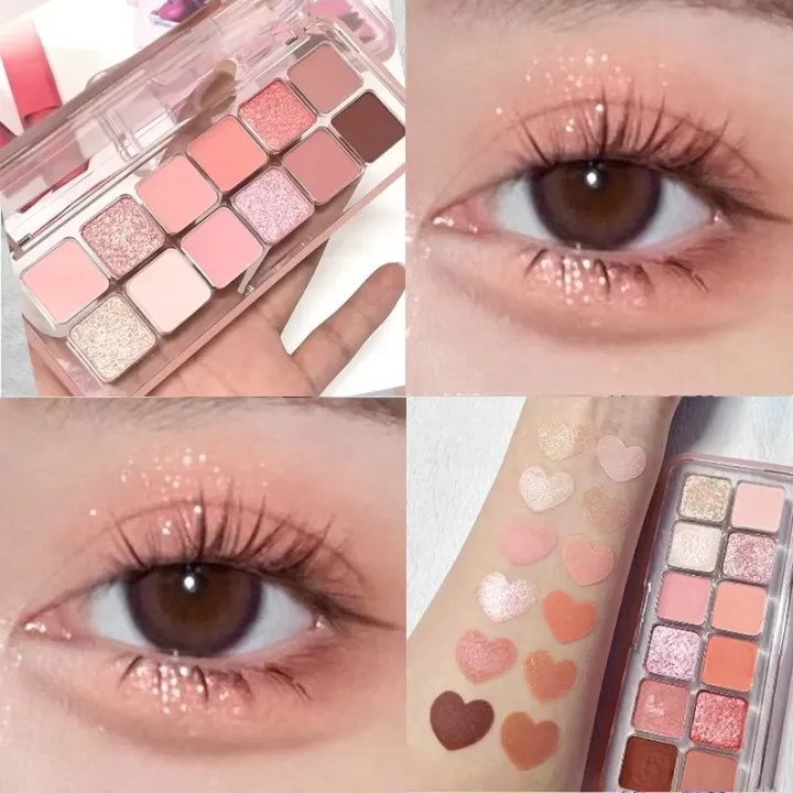12 Color Dikalu Low Saturation Eyeshadow Palette – Matte Tea & Apricot ...